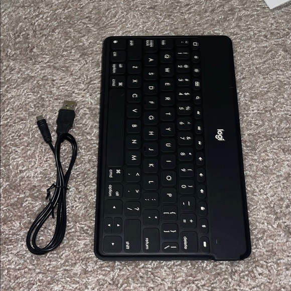 Logitech | Tablets & Accessories | Logitech Sleek Black Wireless ...